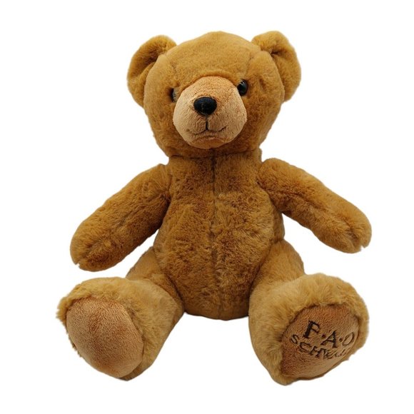FAO Swartz | Toys | Fao Swartz Brown Teddy Bear 1 Inch With Metal Fao ...